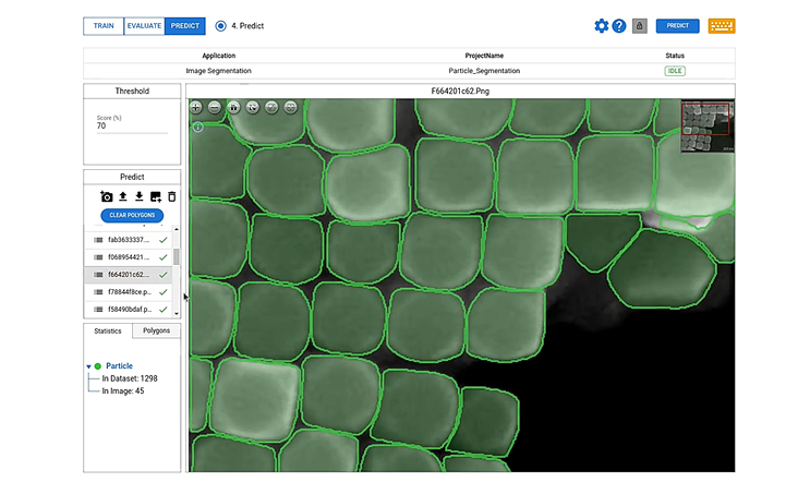 Particle Segmentation In Electron Microscopy Revealing The Unseen
